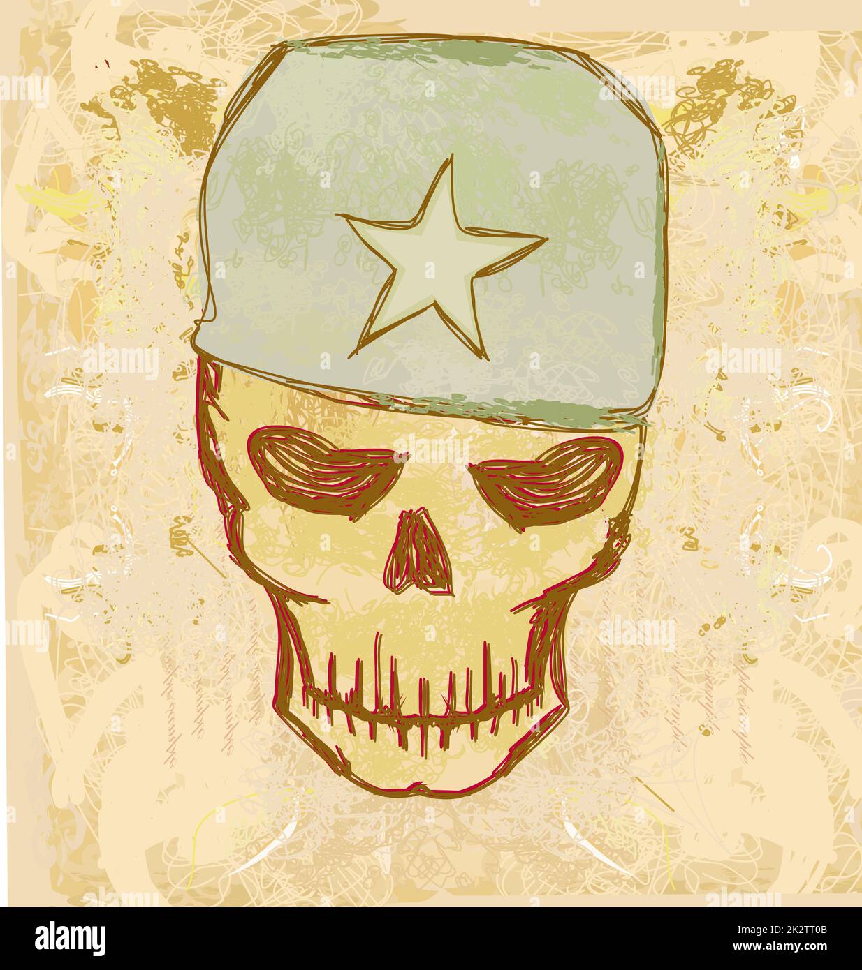 war grunge skull Stock Photo - Alamy