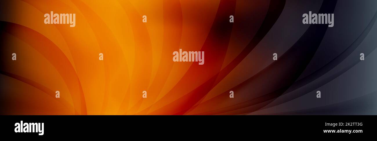Panoramic abstract web background dark multicolor gradient - Vector ...