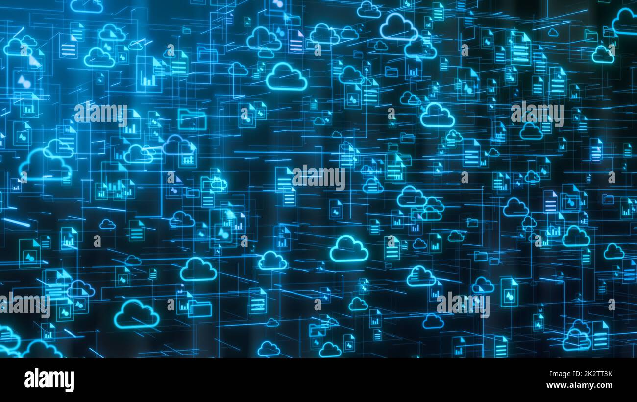 concept of cloud computing Stock Photo - Alamy