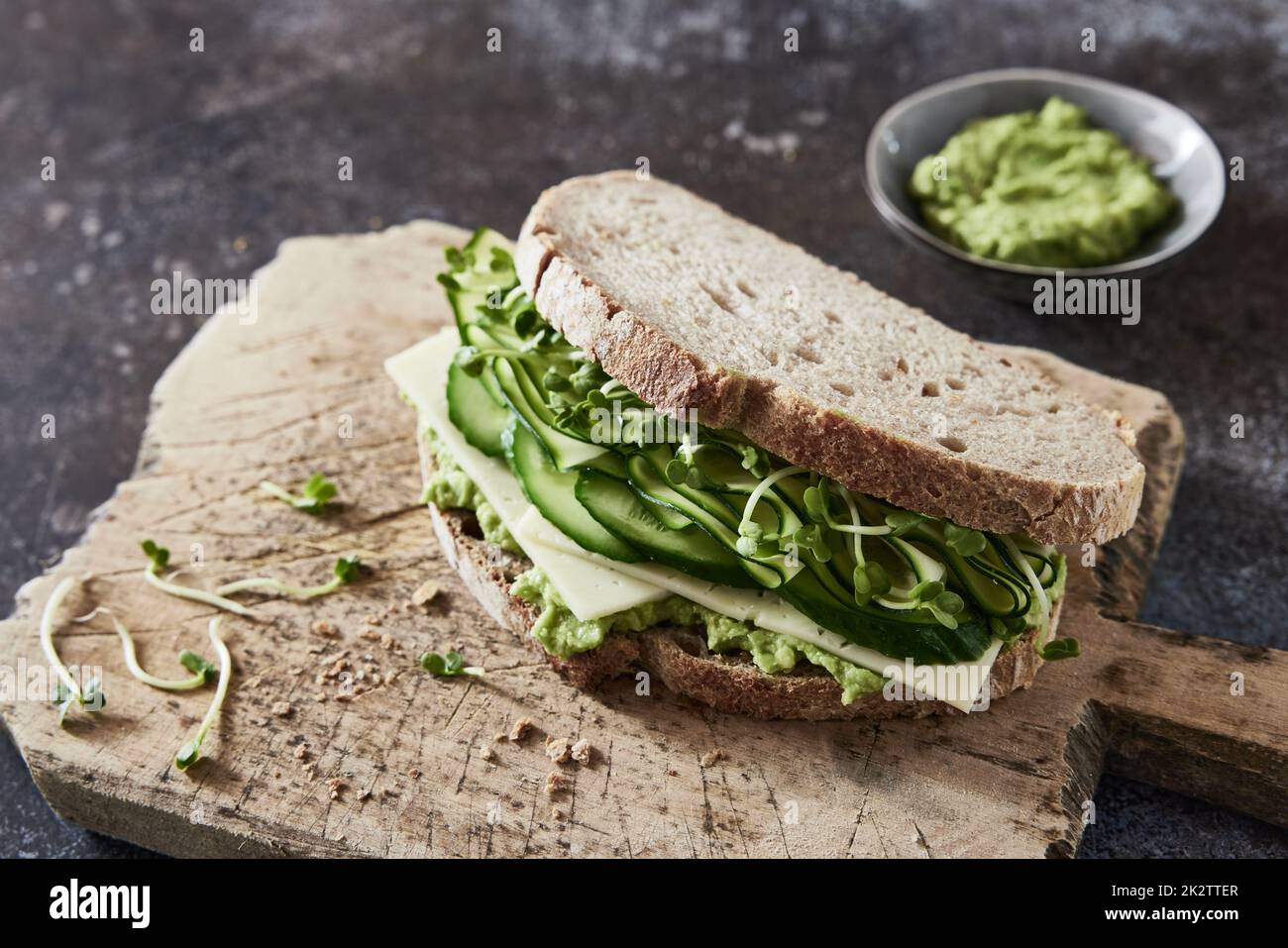 Guacamole sandwich hi-res stock photography and images - Alamy