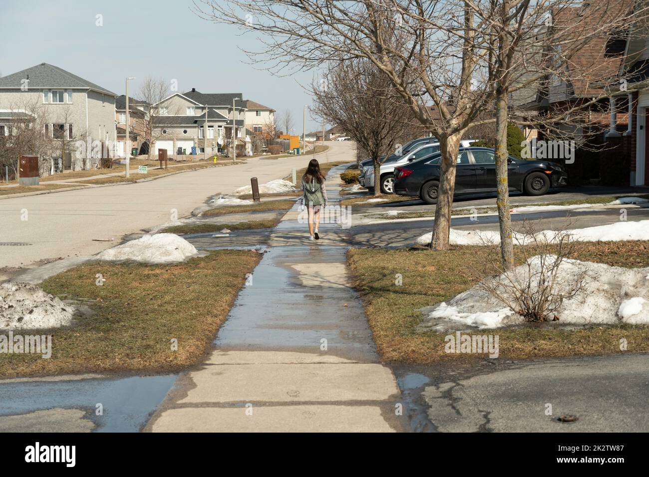 Early urban spring hi-res stock photography and images - Alamy