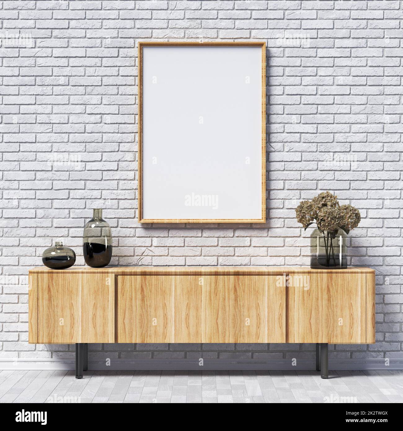 Room photo frames interior flowers hi-res stock photography and images ...