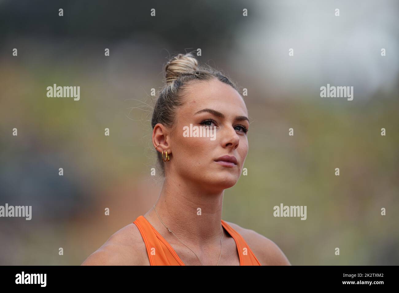 Lieke Klaver participating in the 400 meters of the European Athletics ...