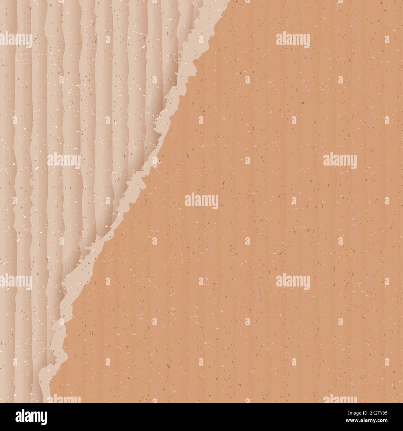Corrugated brown cardboard background with torn peace Stock Photo - Alamy