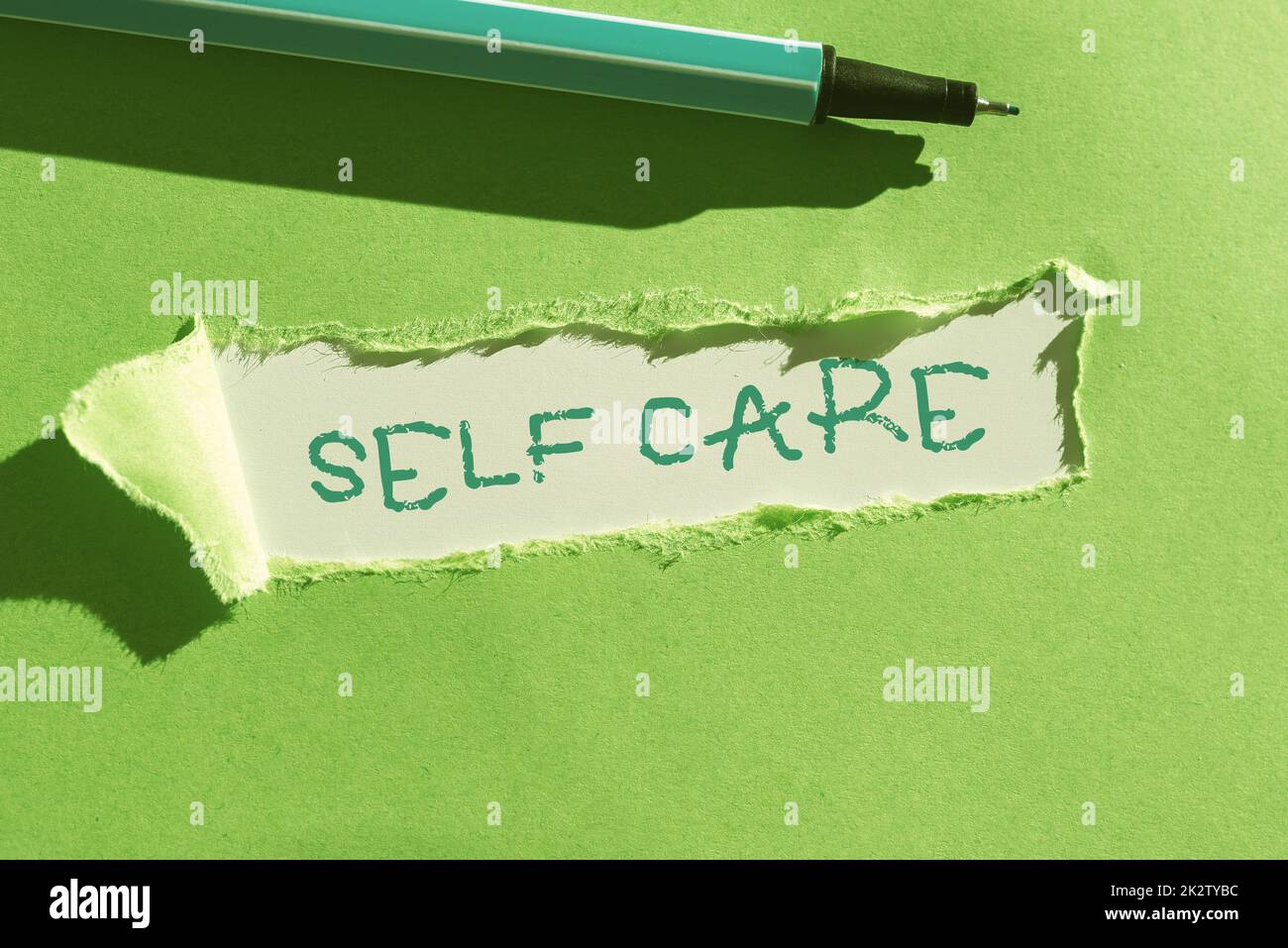 Sign displaying Self Care. Business showcase Give comfort to your own ...