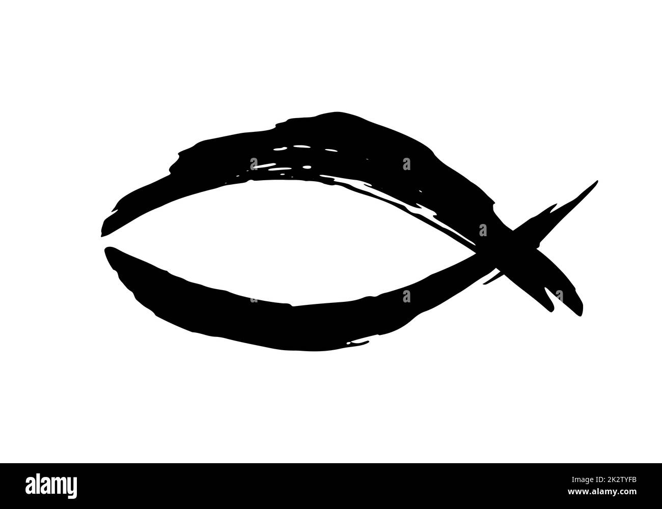 Christian fish symbol christian symbol hi-res stock photography and ...