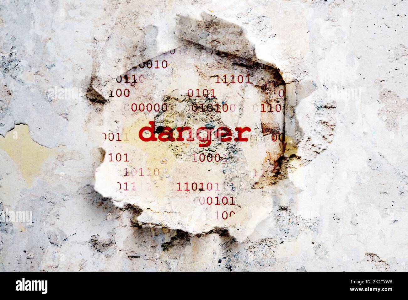 Internet attack danger warning hi-res stock photography and images - Alamy
