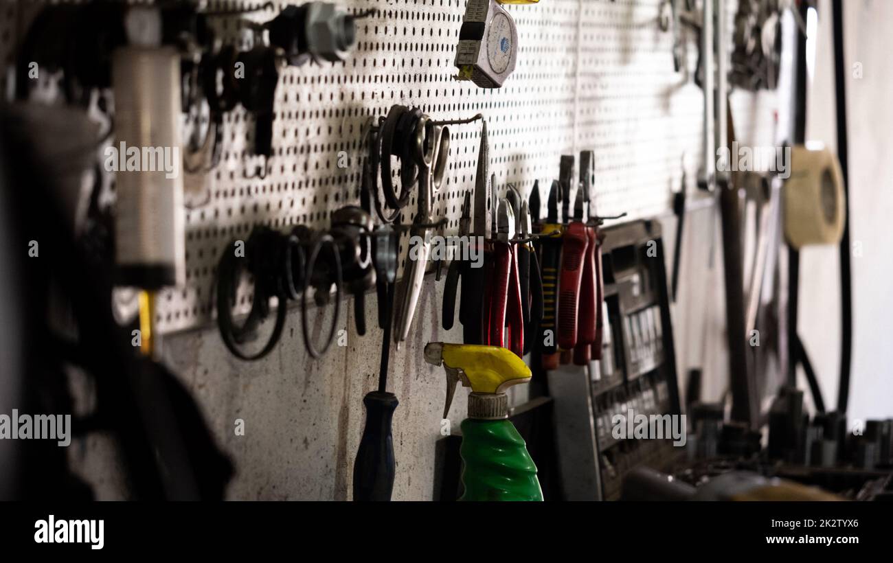 Car mechanic tools hi-res stock photography and images - Alamy