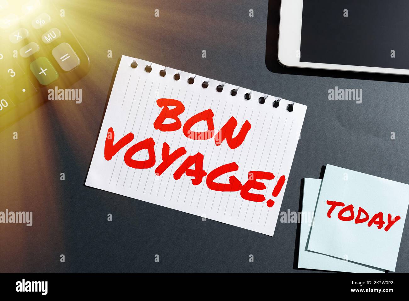 Handwriting text Bon Voyage. Internet Concept used express good wishes ...