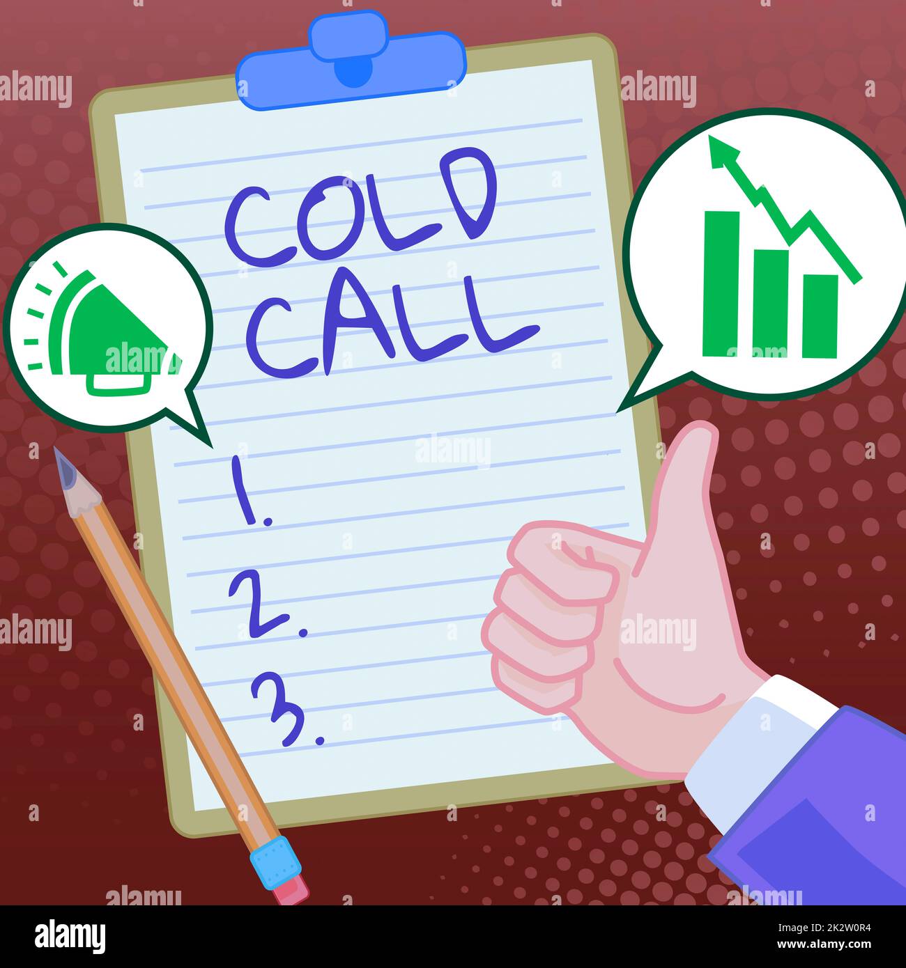 Text sign showing Cold Call. Word Written on Unsolicited call made by ...
