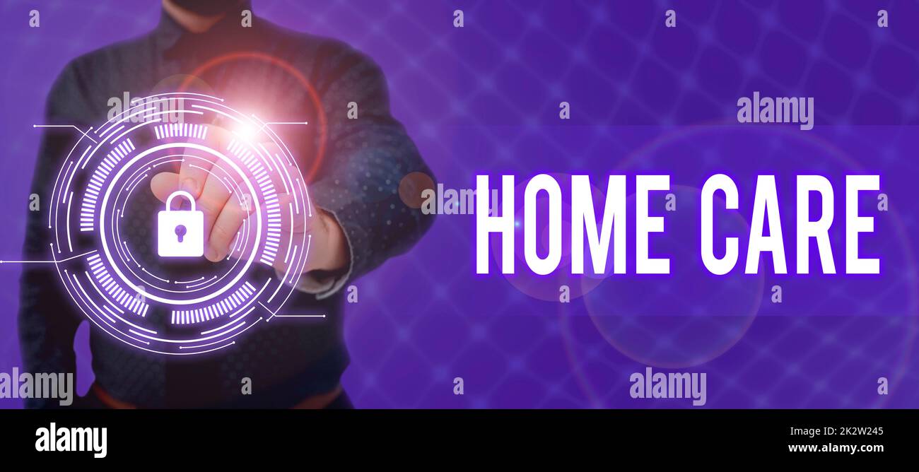 Conceptual display Home Care. Concept meaning Place where showing can ...