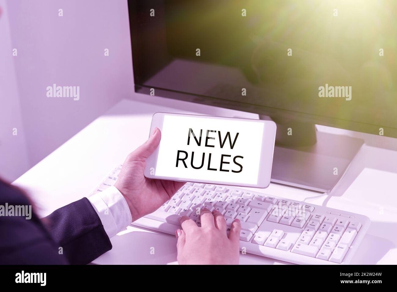 Conceptual display New Rules. Internet Concept A state of changing an ...