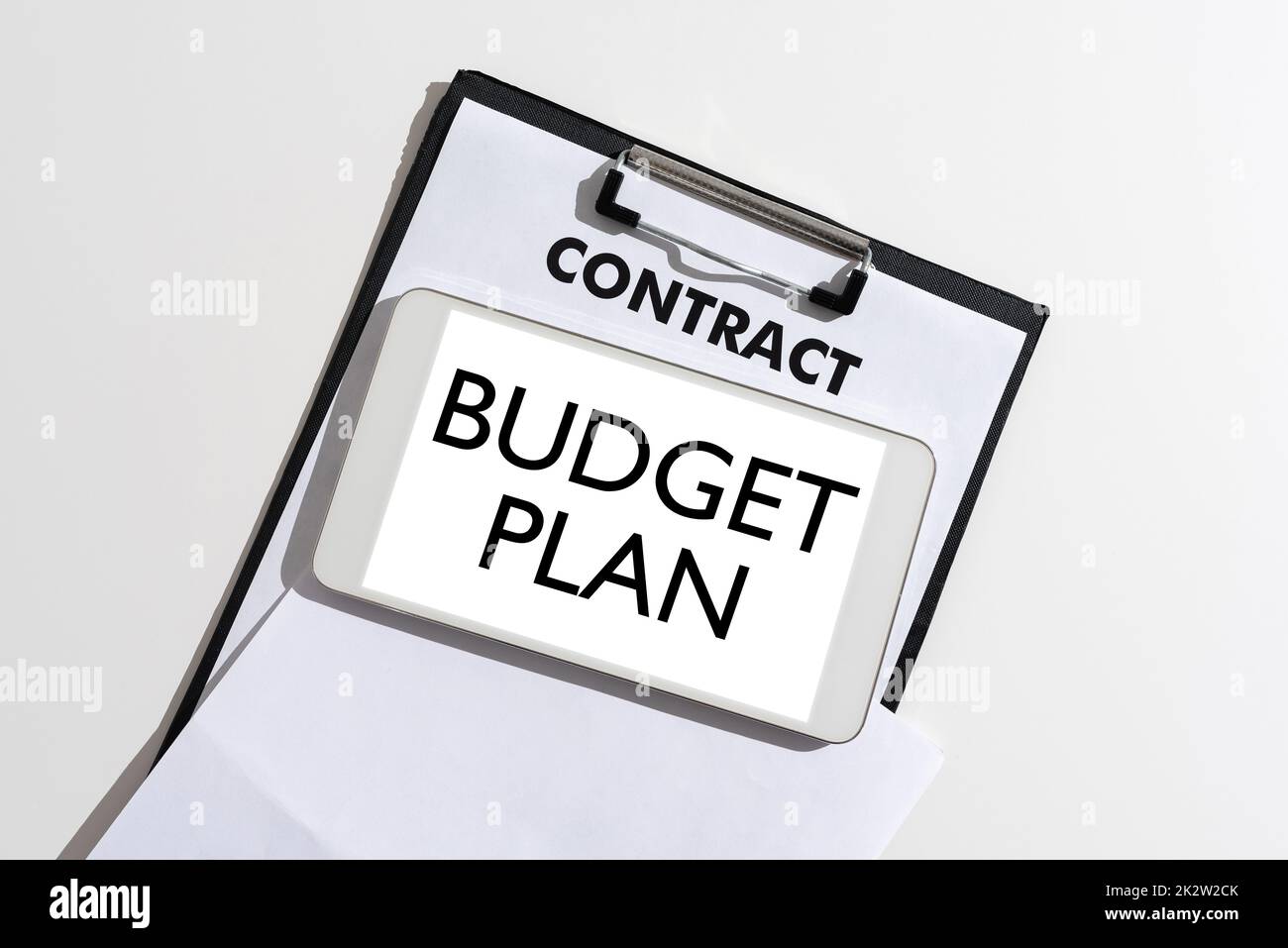 Handwriting text Budget Plan. Word for financial schedule for a defined ...