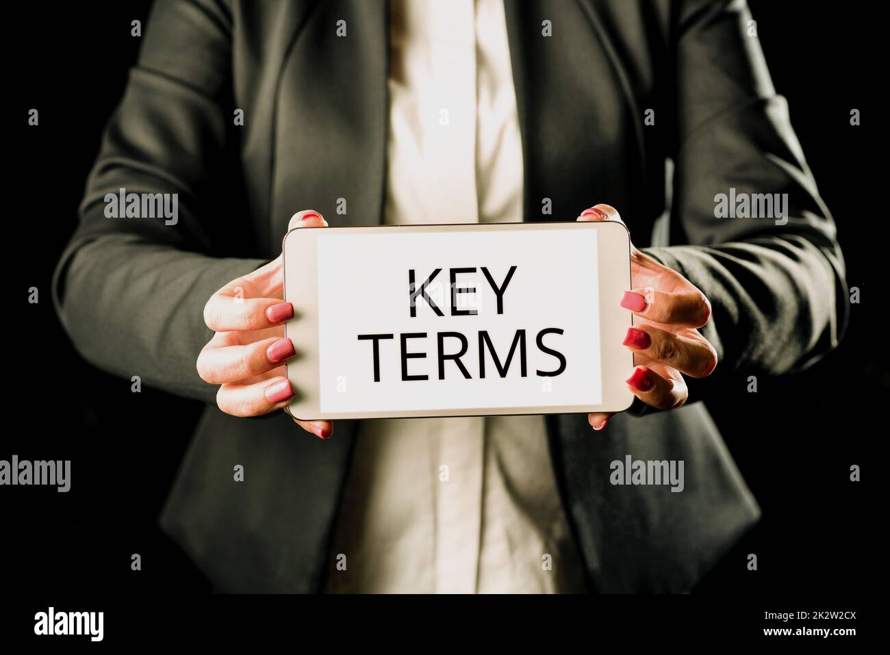 Conceptual caption Key Terms. Business idea Words that can help a ...