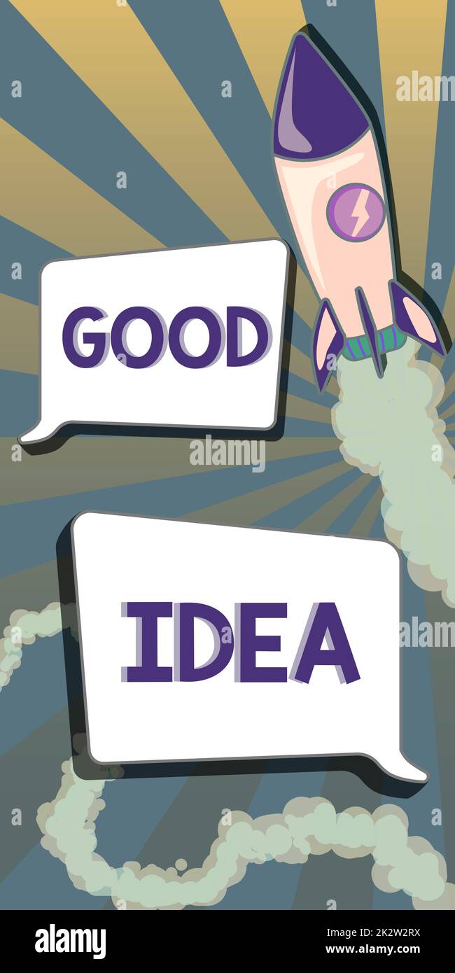 Conceptual caption Good Idea. Concept meaning State of human brain to ...