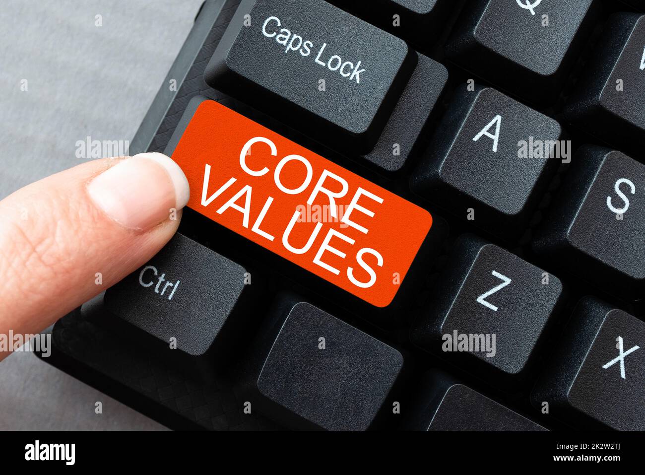 Conceptual caption Core Values. Conceptual photo belief person or ...
