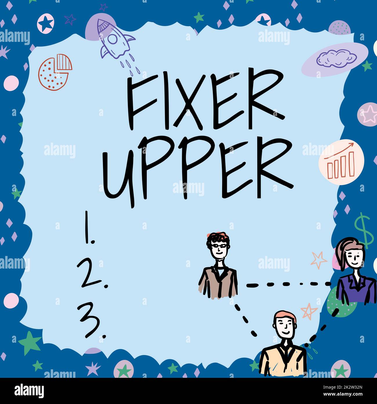 Writing displaying text Fixer Upper. Business idea house in need of ...