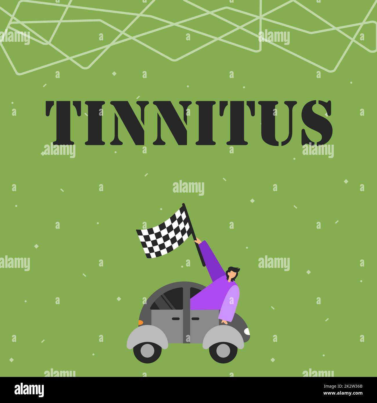 Text showing inspiration Tinnitus. Conceptual photo A ringing or music ...