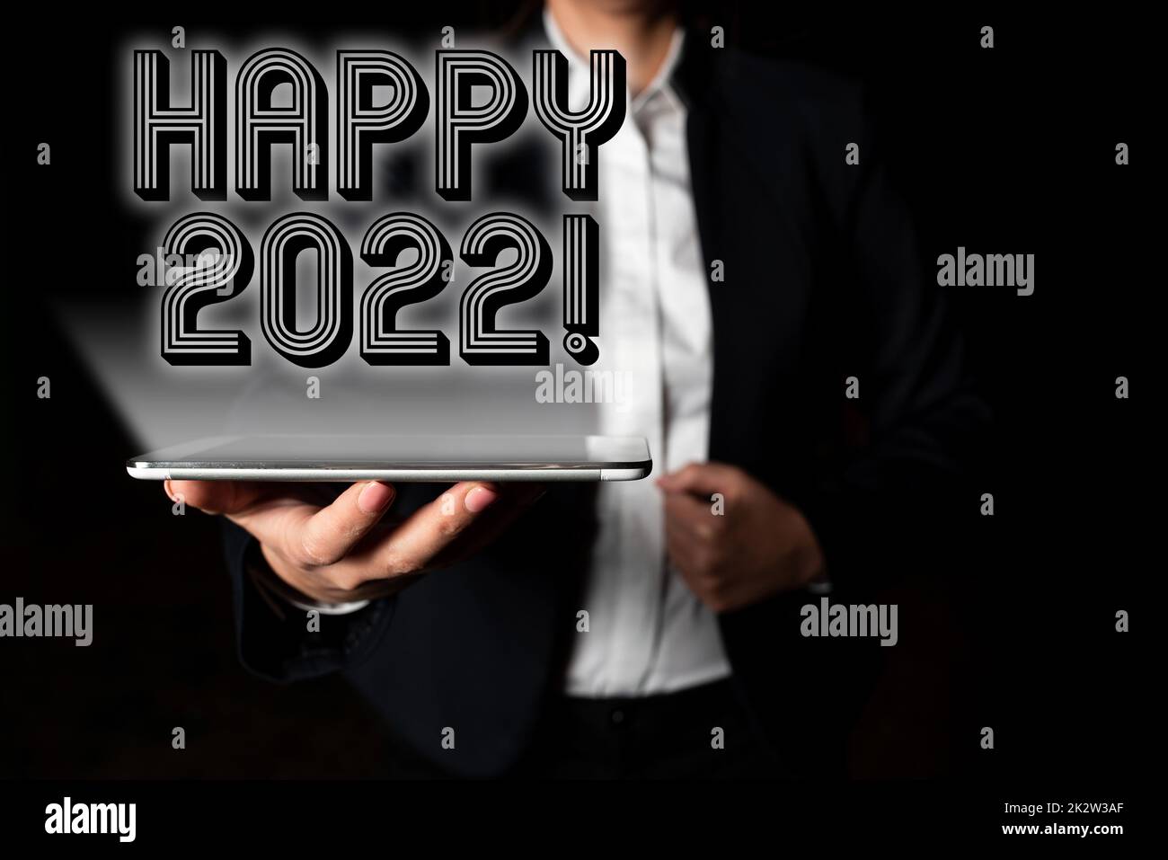 Writing displaying text Happy 2022. Internet Concept time or day at ...