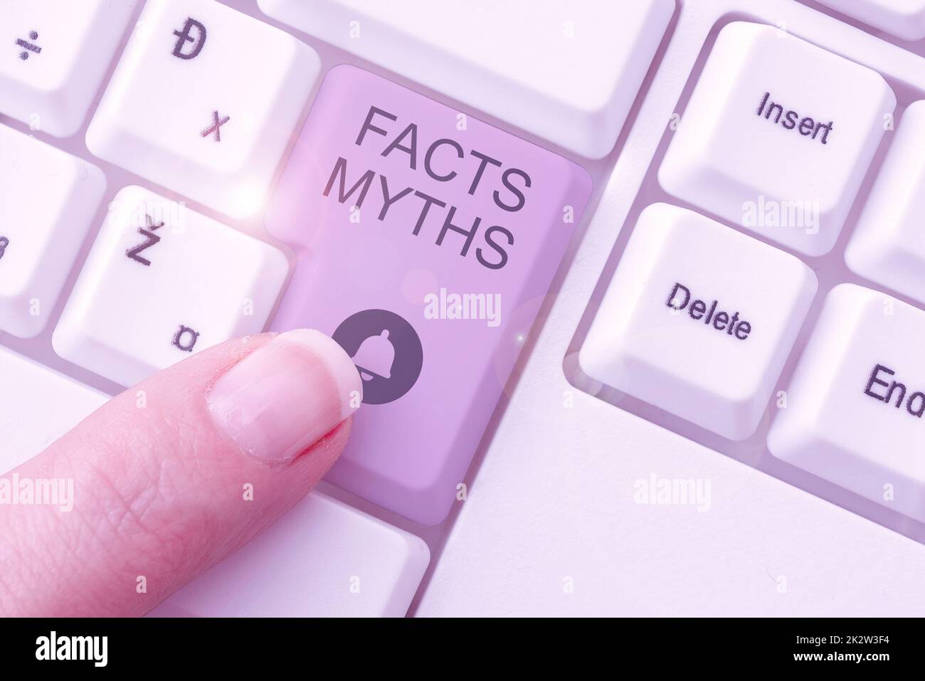 Sign displaying Facts Myths. Word for work based on imagination rather ...