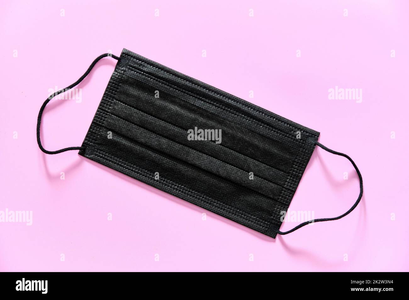 Surgical mask for cover mouth and nose on gray background. Concept of ...