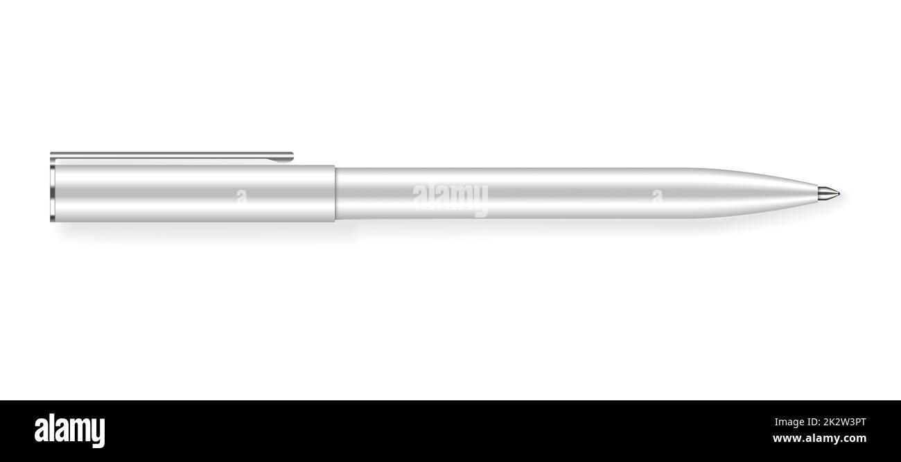 Set realistic glossy metallic Cut Out Stock Images & Pictures - Alamy