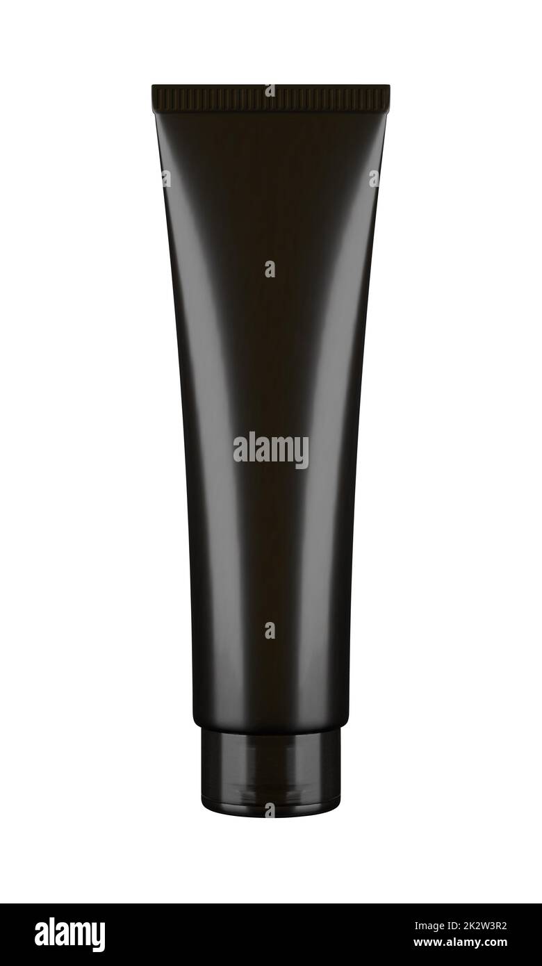 Black tube mockup Stock Photo - Alamy