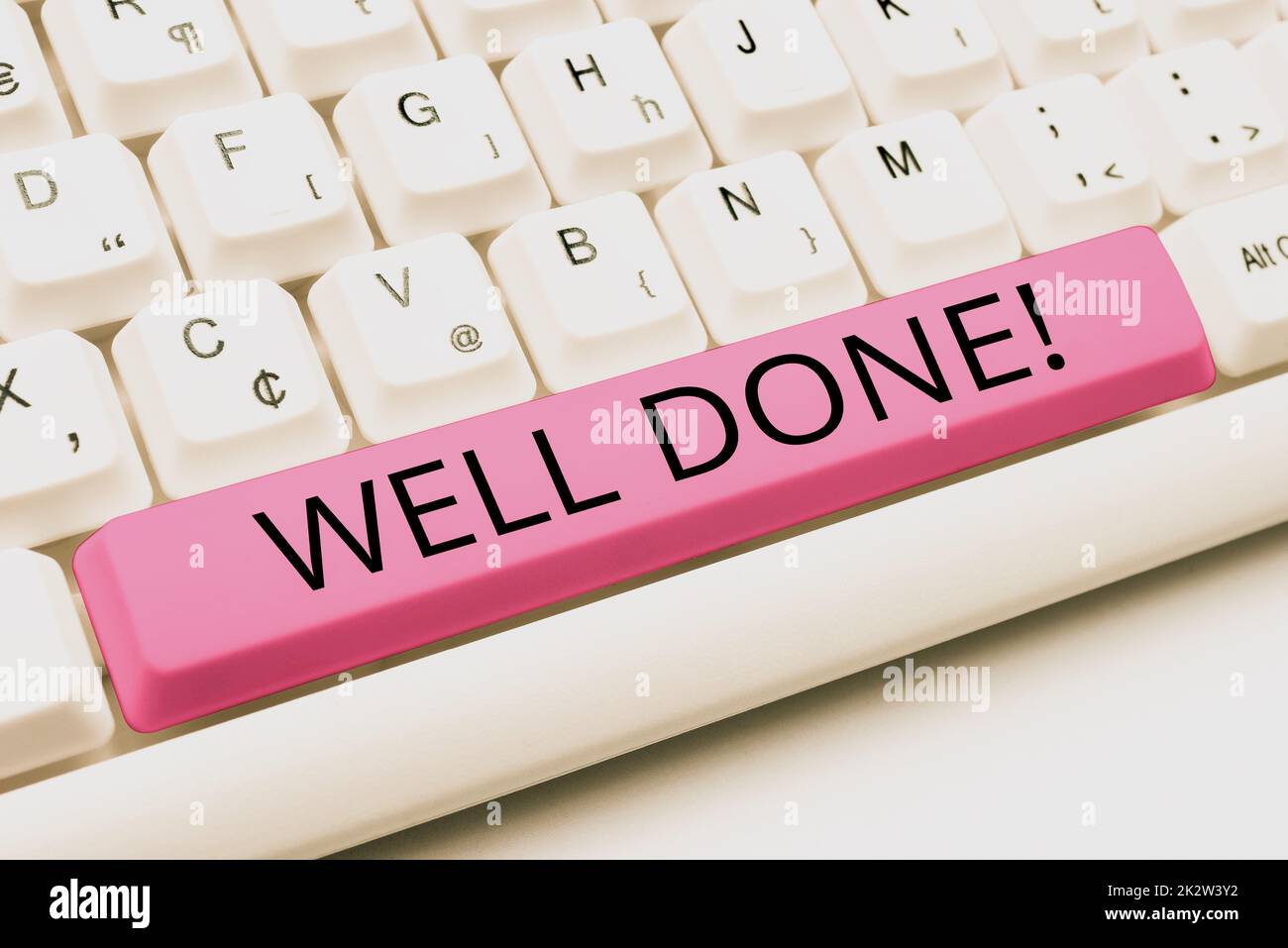 Inspiration showing sign Well Done. Conceptual photo telling person ...