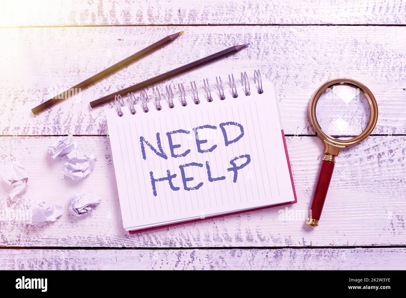 Hand writing sign Need Help. Internet Concept When someone is under ...