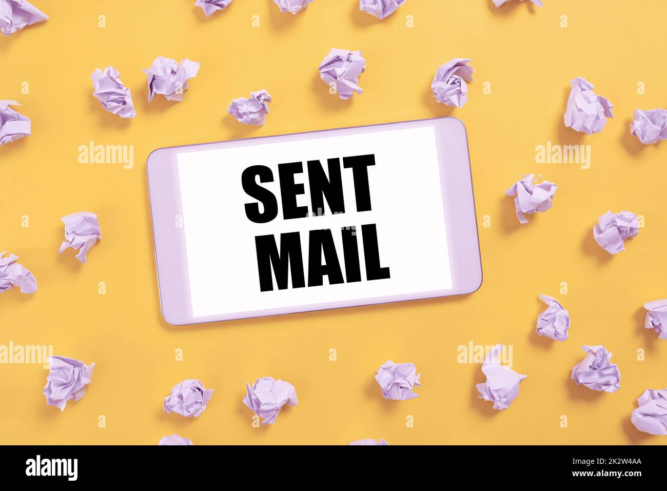 Hand writing sign Sent Mail. Business approach Event where a letter to ...