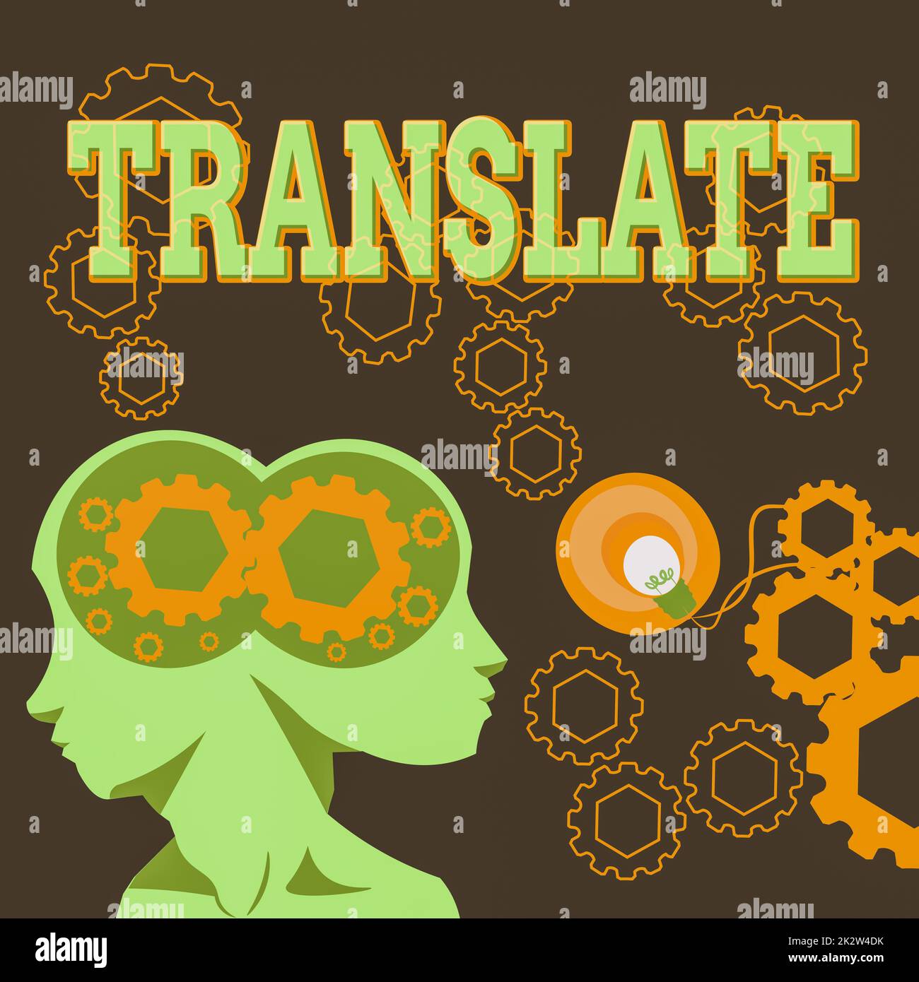 Handwriting text Translate. Business concept Another word with same ...