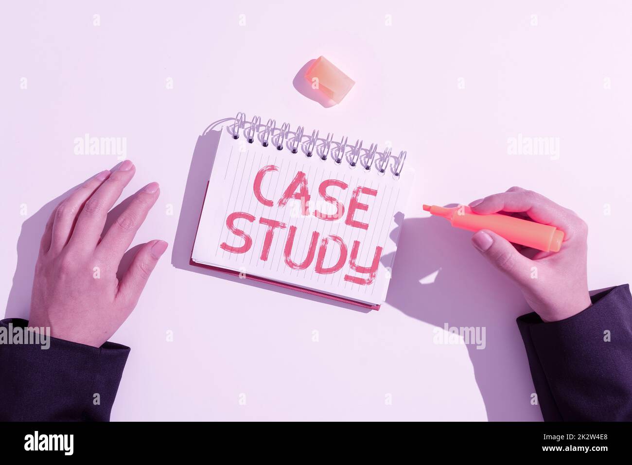 Hand writing sign Case Study. Conceptual photo A subject matter to be ...