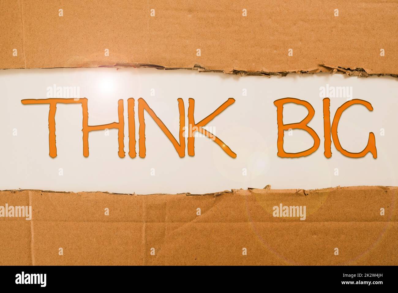 Conceptual display Think Big. Conceptual photo To plan for something ... Conceptual display Think Big. Conceptual photo To plan for something ...
