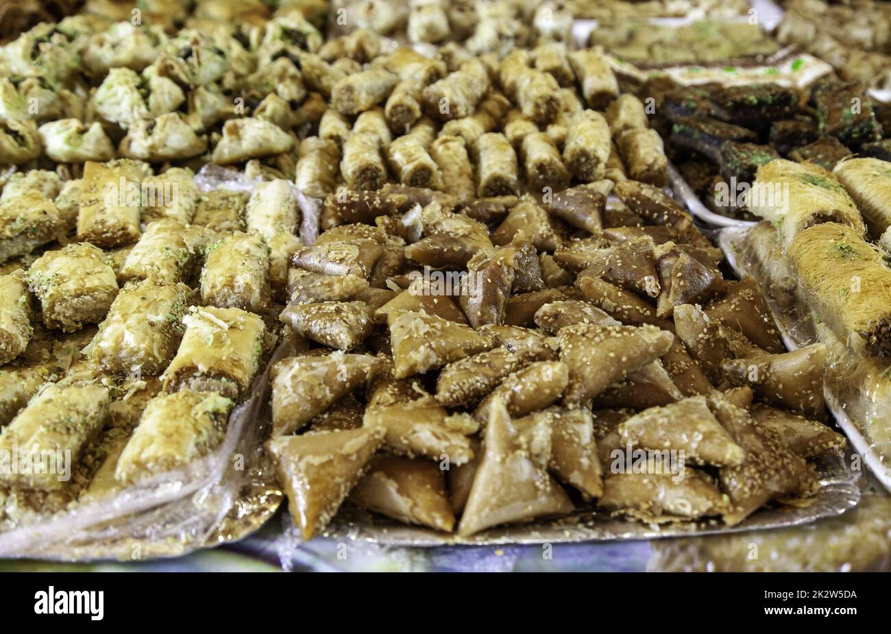 Artisan Moroccan cakes Stock Photo - Alamy