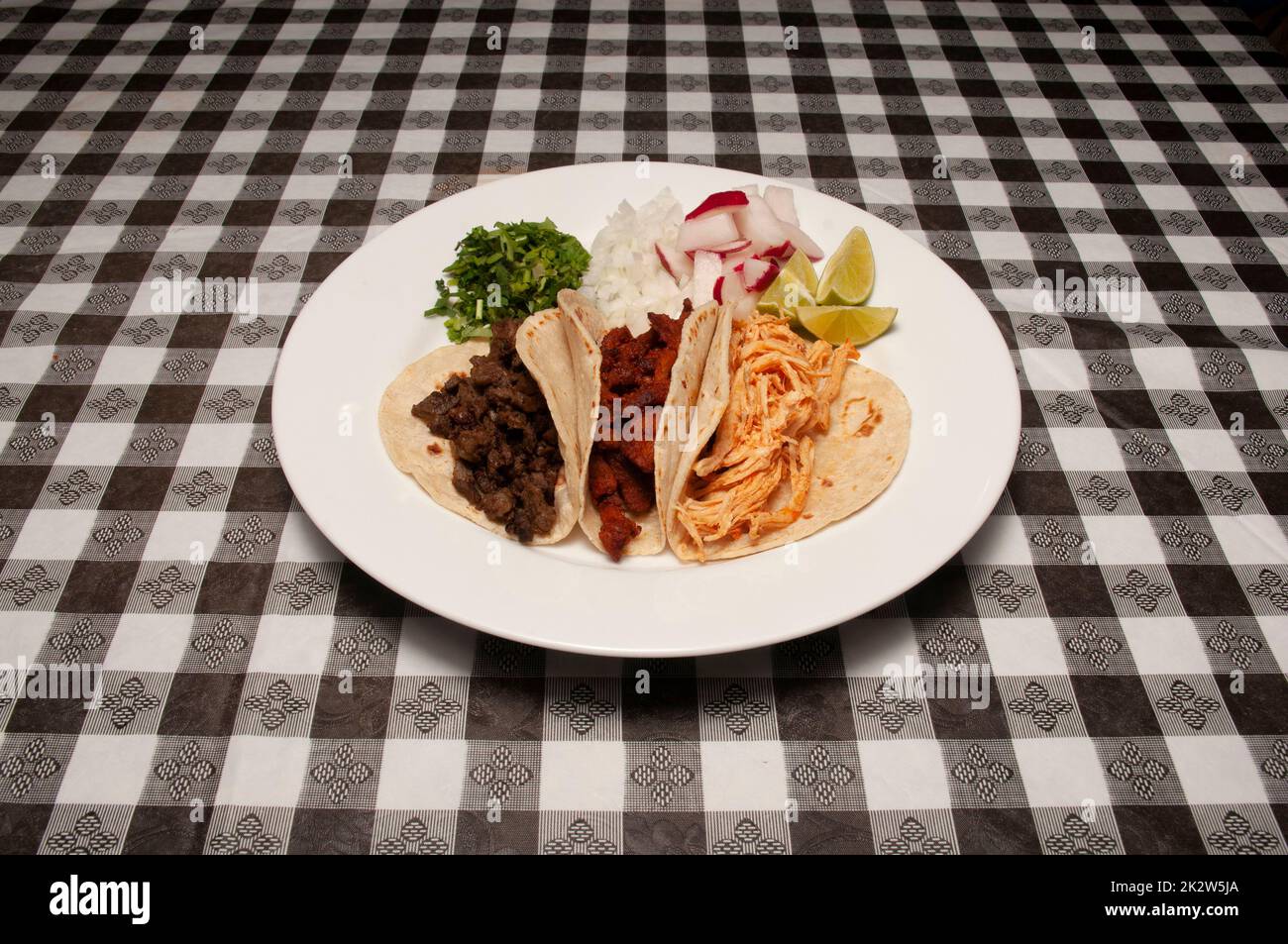 Authentic Mexican Taco Stock Photo - Alamy