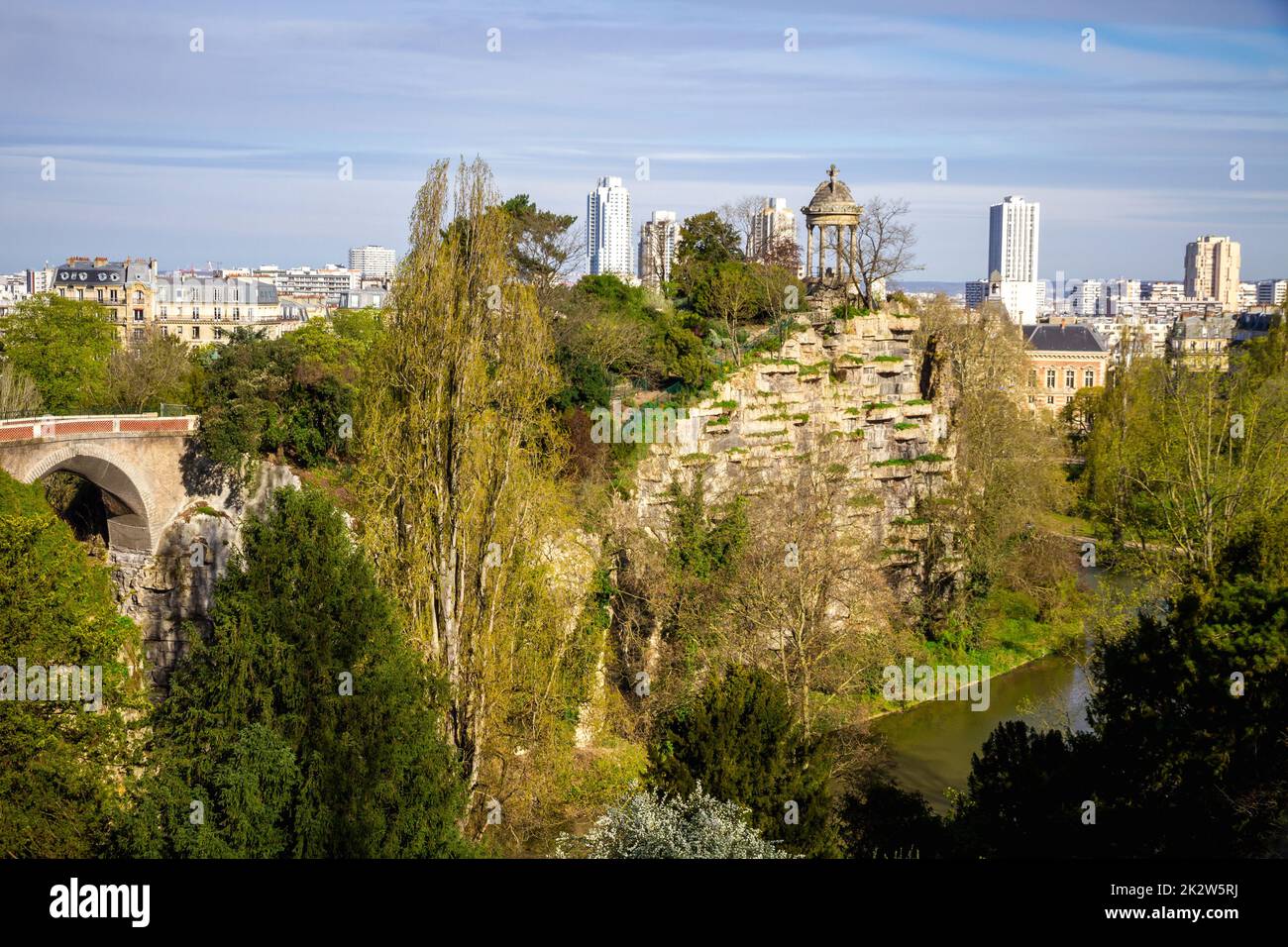 Chaumont park paris hi-res stock photography and images - Alamy
