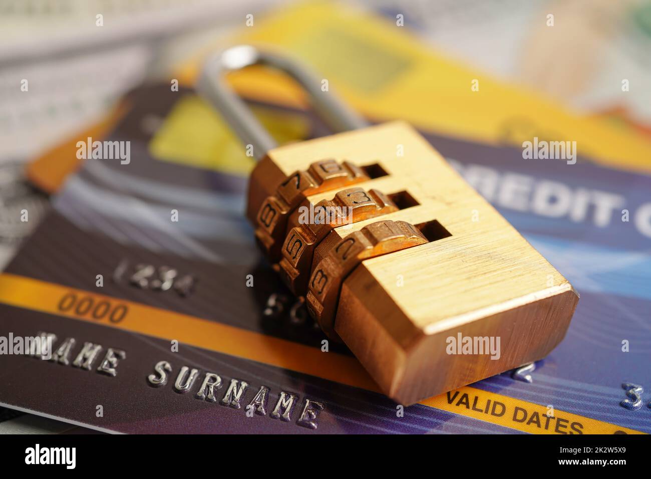 Credit card with password key lock, finance saving and security ...