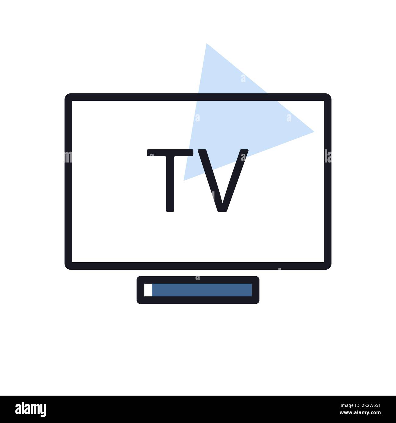 Smart tv vector hi-res stock photography and images - Alamy