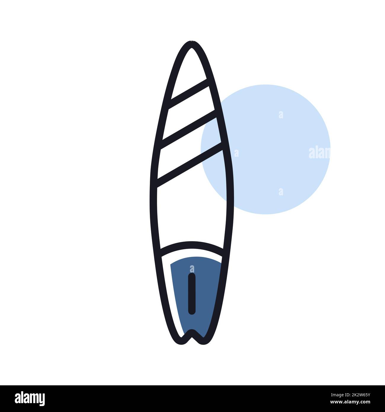 Summer sport design surfing Cut Out Stock Images & Pictures - Alamy