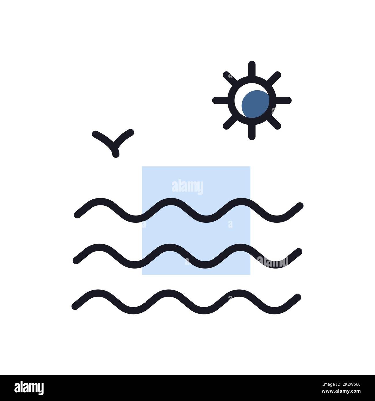 Sunbeam icon hi-res stock photography and images - Alamy