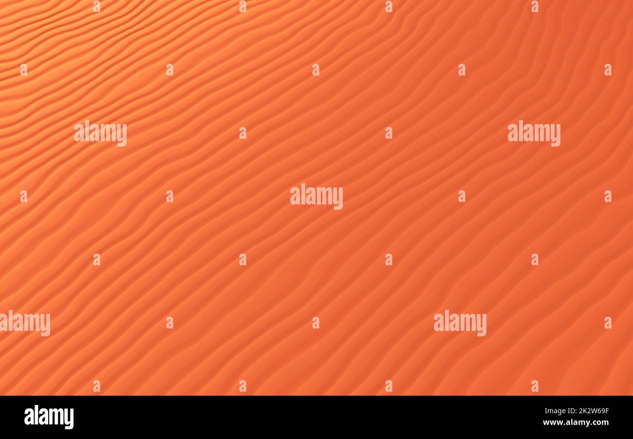 Wave pattern in desert sand Stock Photo - Alamy