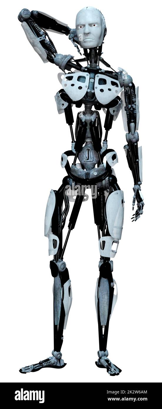 Male robot Cut Out Stock Images & Pictures - Alamy