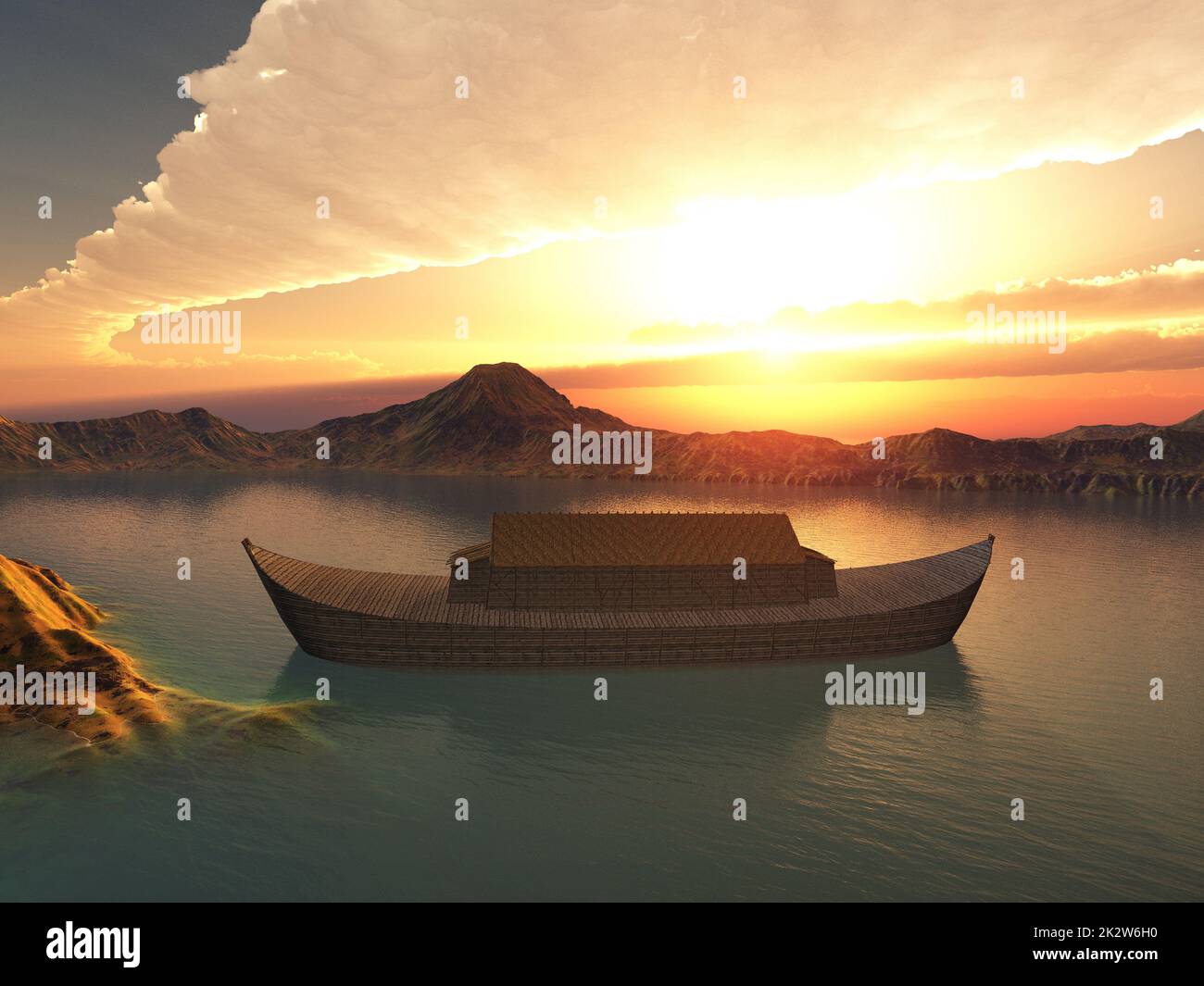 Noah ark flood hi-res stock photography and images - Alamy