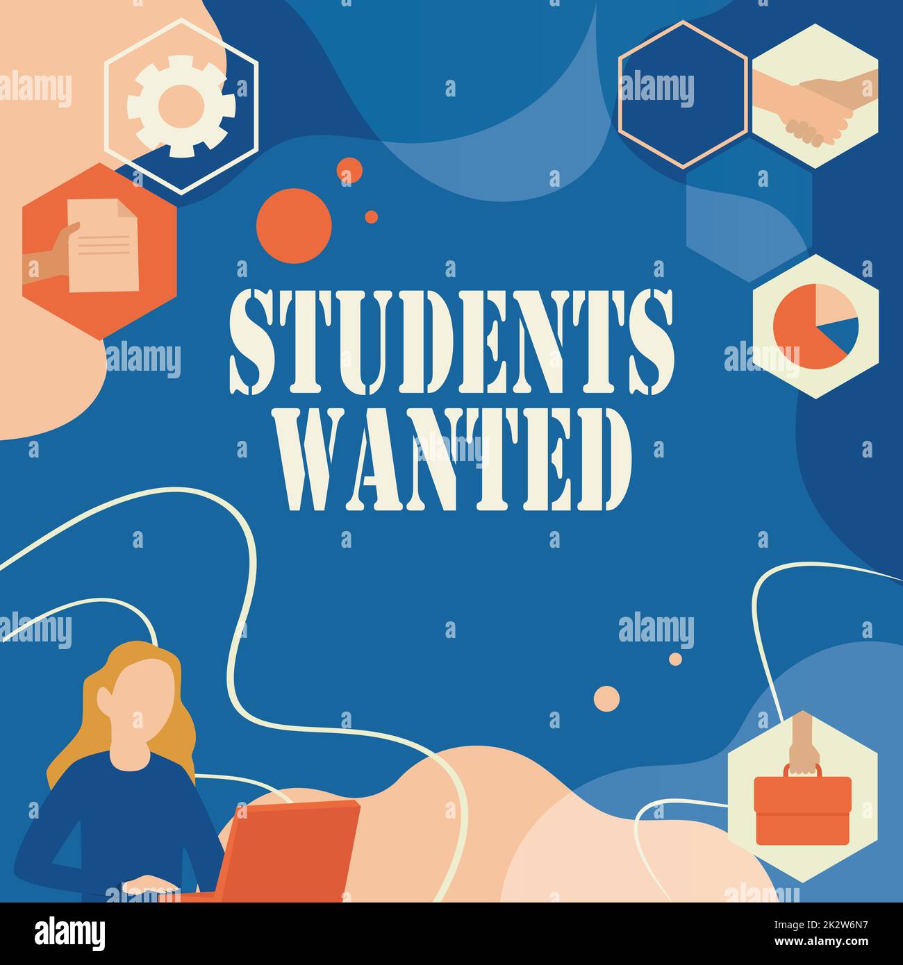 Inspiration showing sign Students Wanted. Conceptual photo list of ...