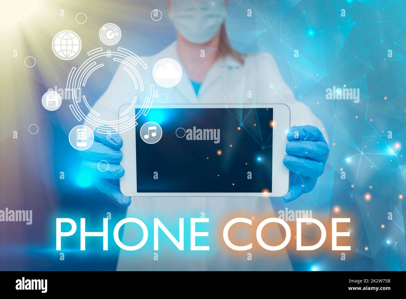 Conceptual display Promo Code. Word Written on digital numbers that ...