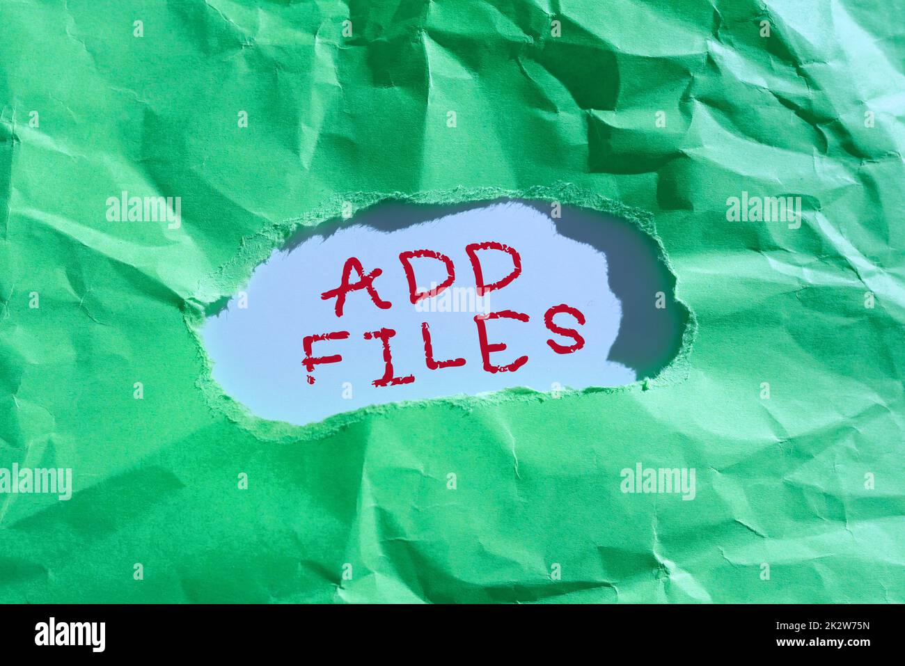 Text showing inspiration Add Files. Business overview To put more ...