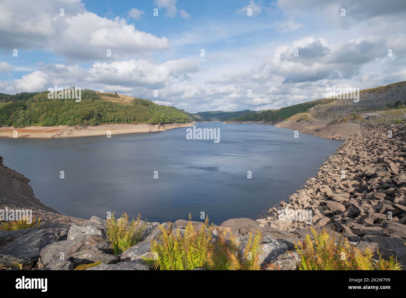Reservoir with low water level hi-res stock photography and images - Alamy