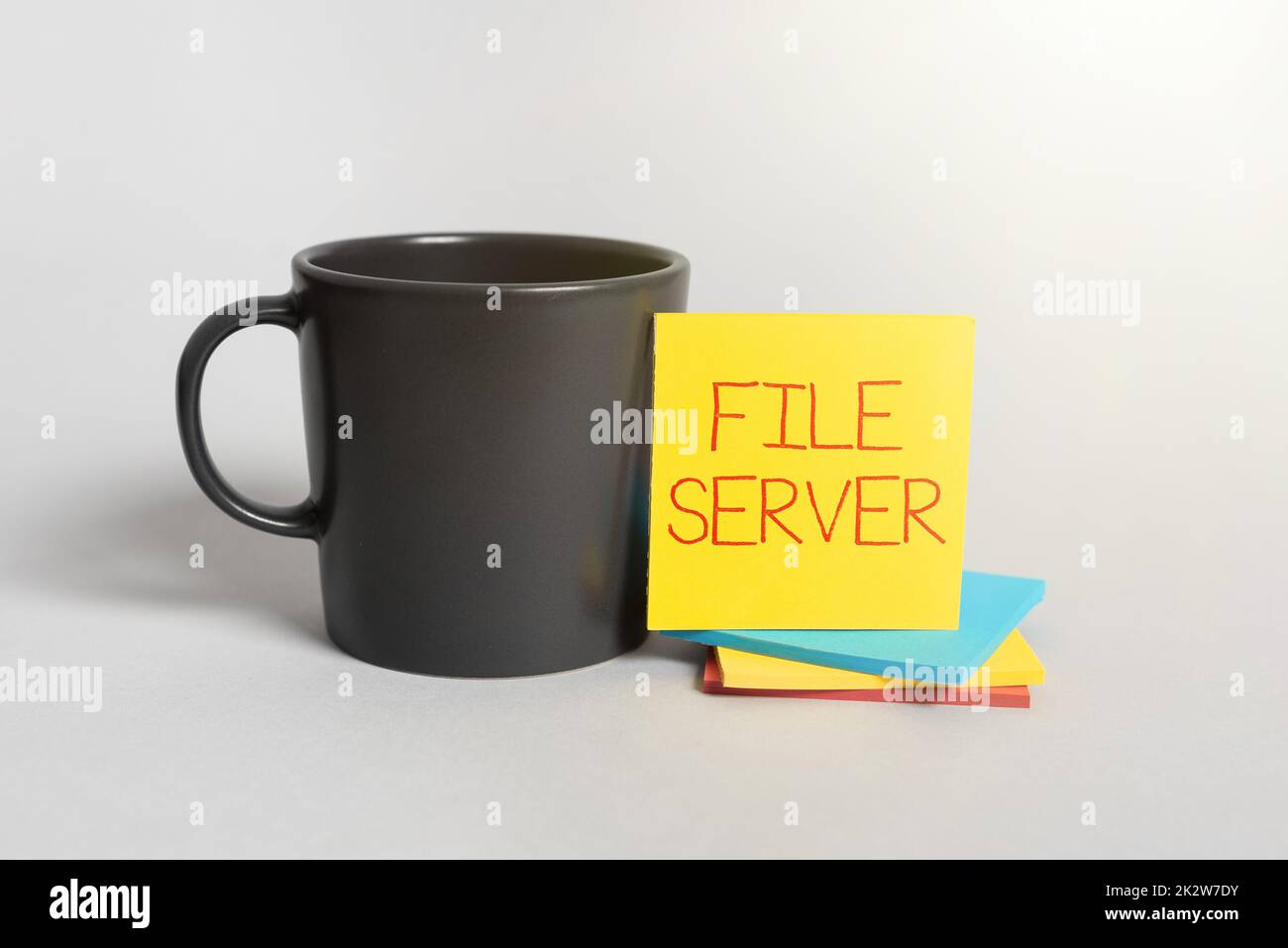 Text caption presenting File Server. Conceptual photo device which ... Text caption presenting File Server. Conceptual photo device which ...