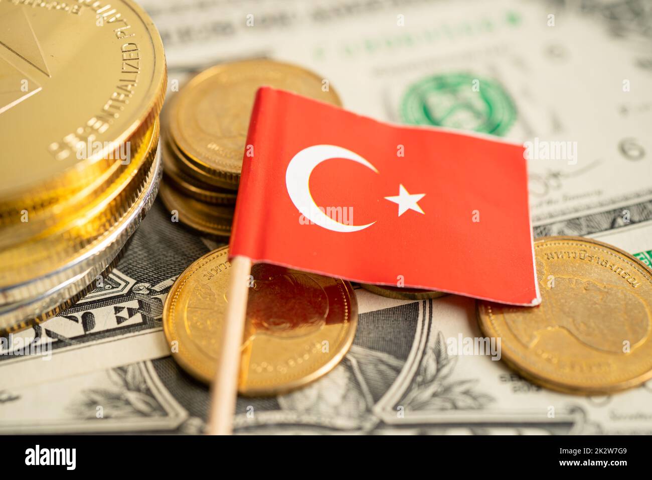 Turkey flag waving stack hi-res stock photography and images - Alamy