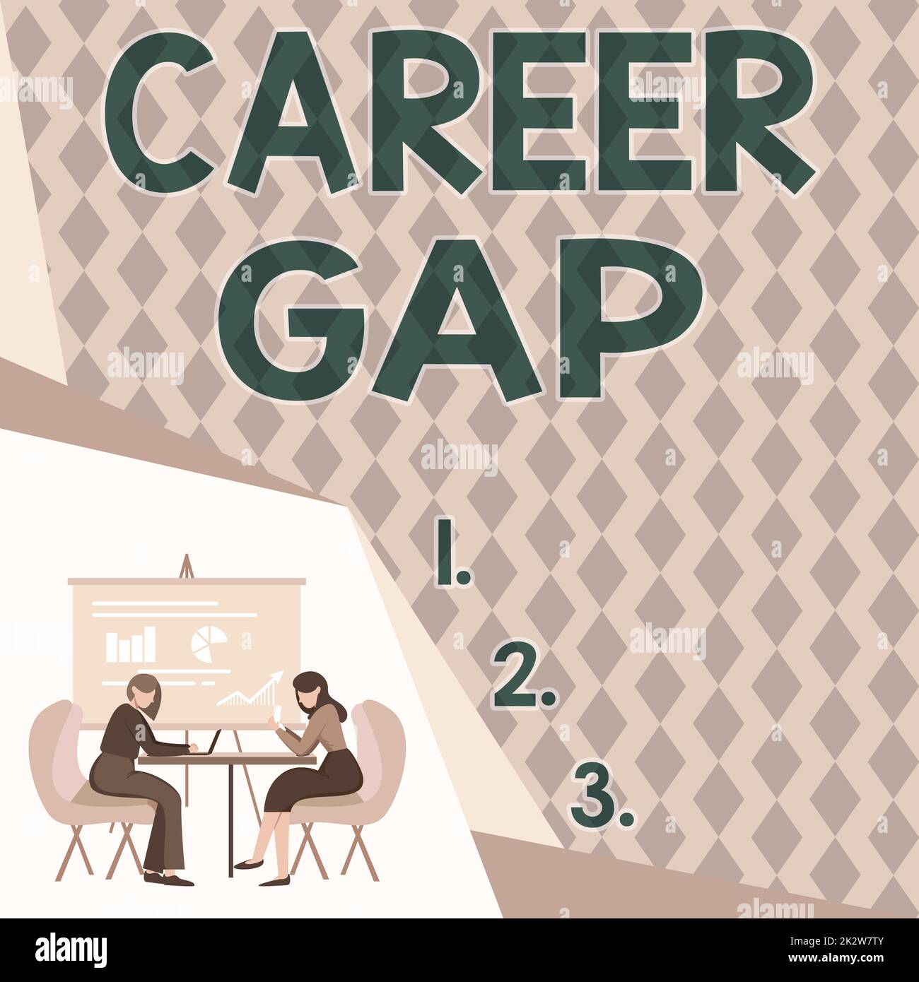 Inspiration showing sign Career Gap. Concept meaning A scene where in ...